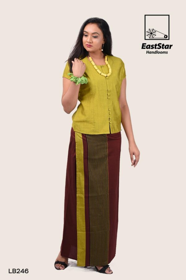 Handloom Lungi & Blouse LB246 – East Star Handlooms