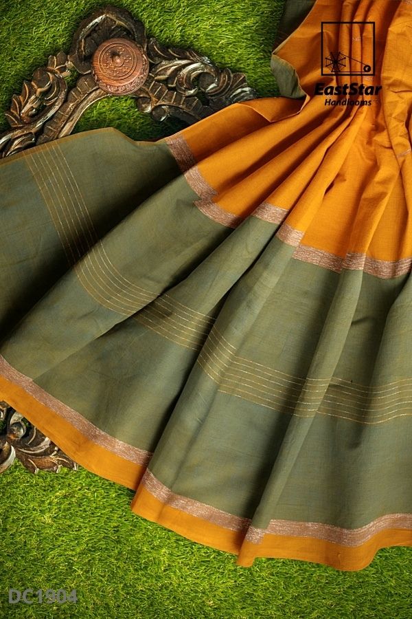 Yellow Handlooms Cotton Saree DC1904 – East Star Handlooms