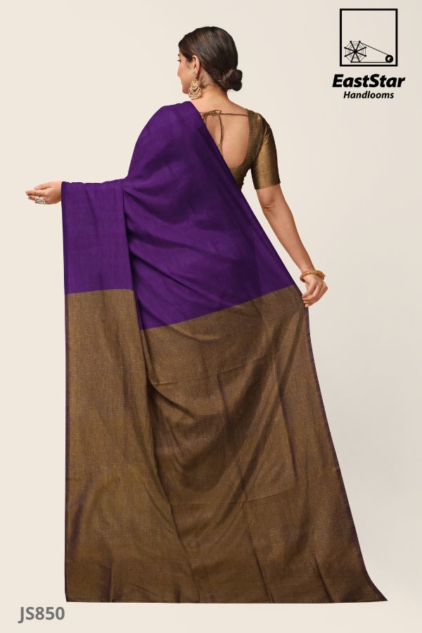 Purple Handlooms Silk Saree JS850 – East Star Handlooms
