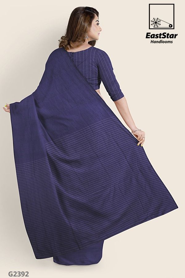 Graph Handlooms Glossy Cotton Saree G2392 – East Star Handlooms